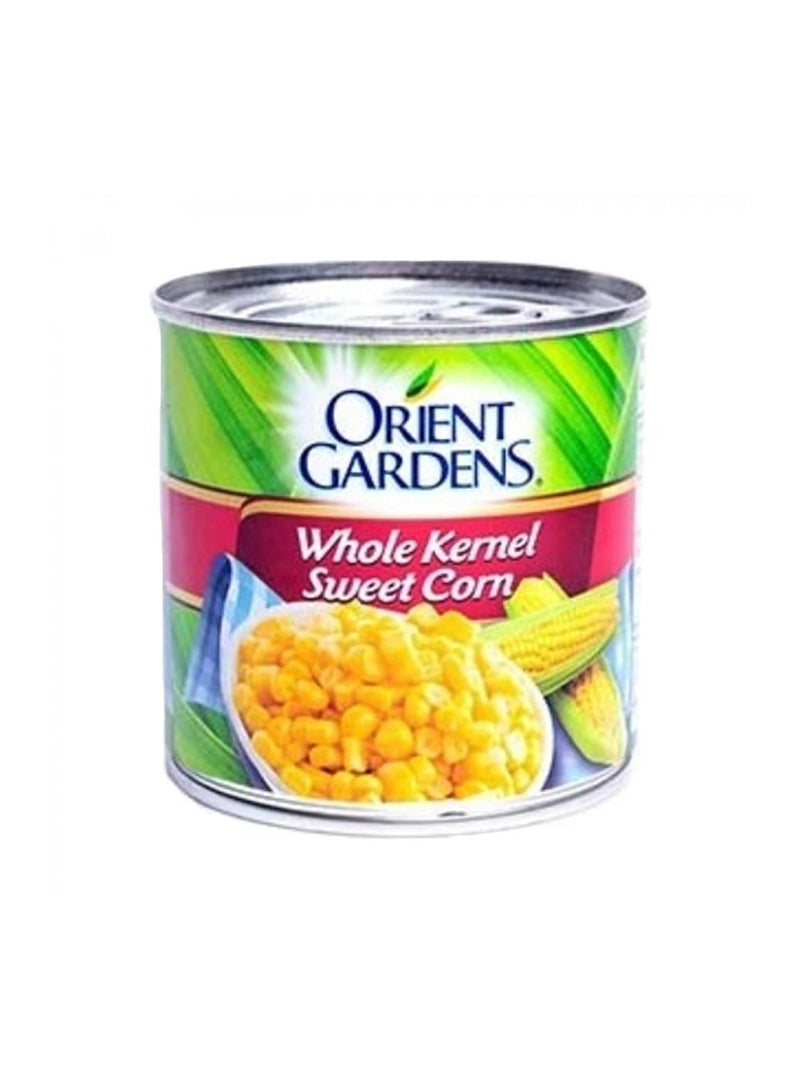 Orient Gardens Whole Kernel Sweet Corn – Box of 24 Pieces – 185 g
