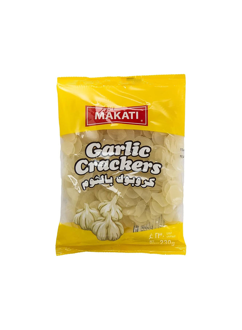 Makati Crackers Garlic – Box Of 30 Pieces – 230 G