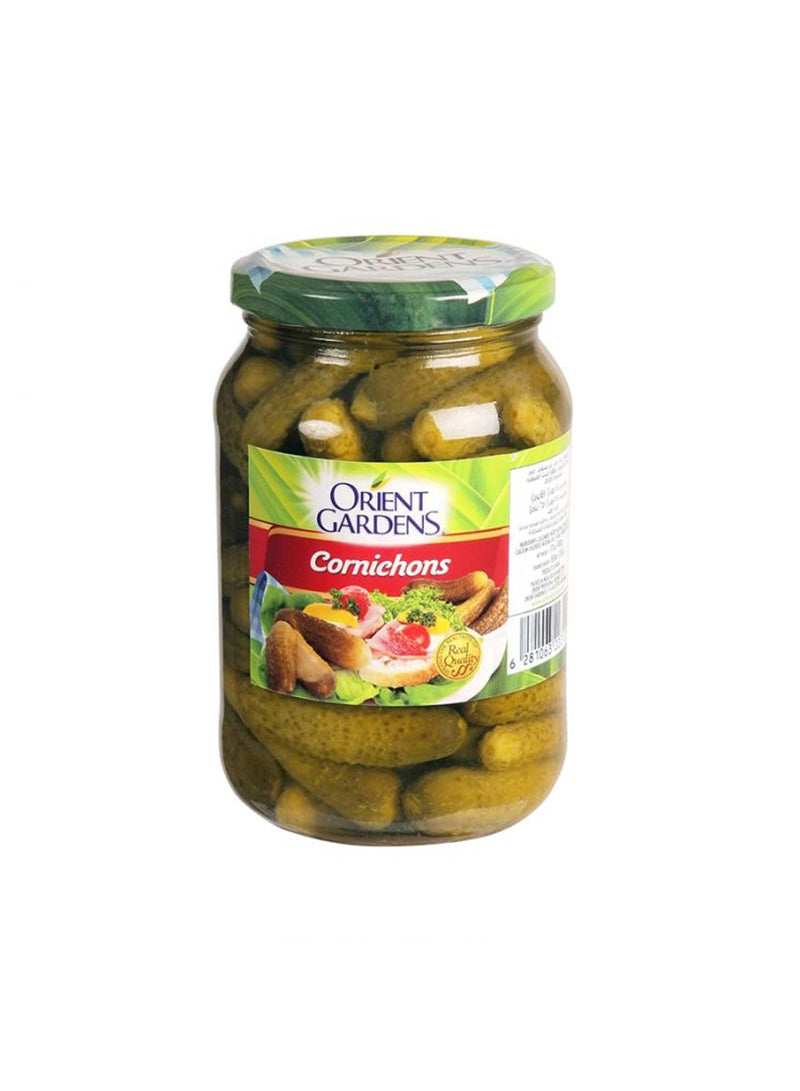 Orient Gardens Cornichons Pickles – Box Of 12 Pieces – 480 G