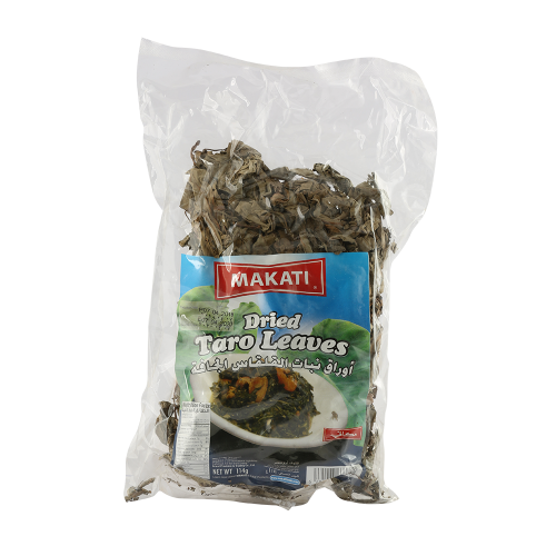 Makati Dried Taro Leaves – Box Of 12 Pieces – 114 G