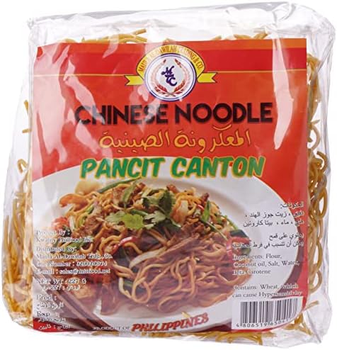 PANCIT CANTON / CHINEES NOODLES STICKS - BOX OF 30 PIECES - 227 G