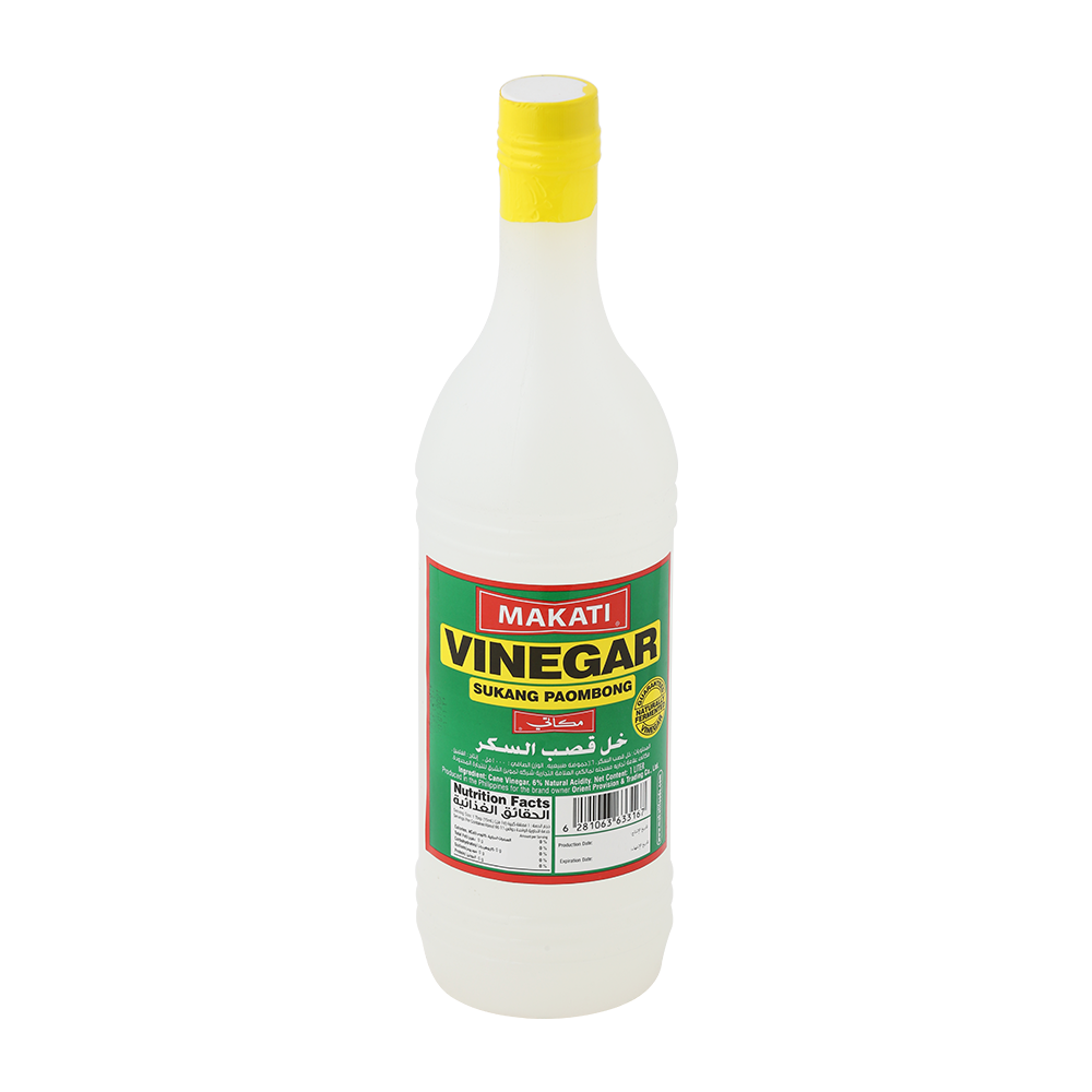 Makati Vinegar In Plastic – Box Of 12 Pieces –1000 Ml