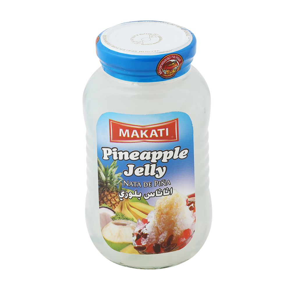 Makati Fruit Pineapple Jar Nata De Pina – Box Of 12 Pieces – 340 G