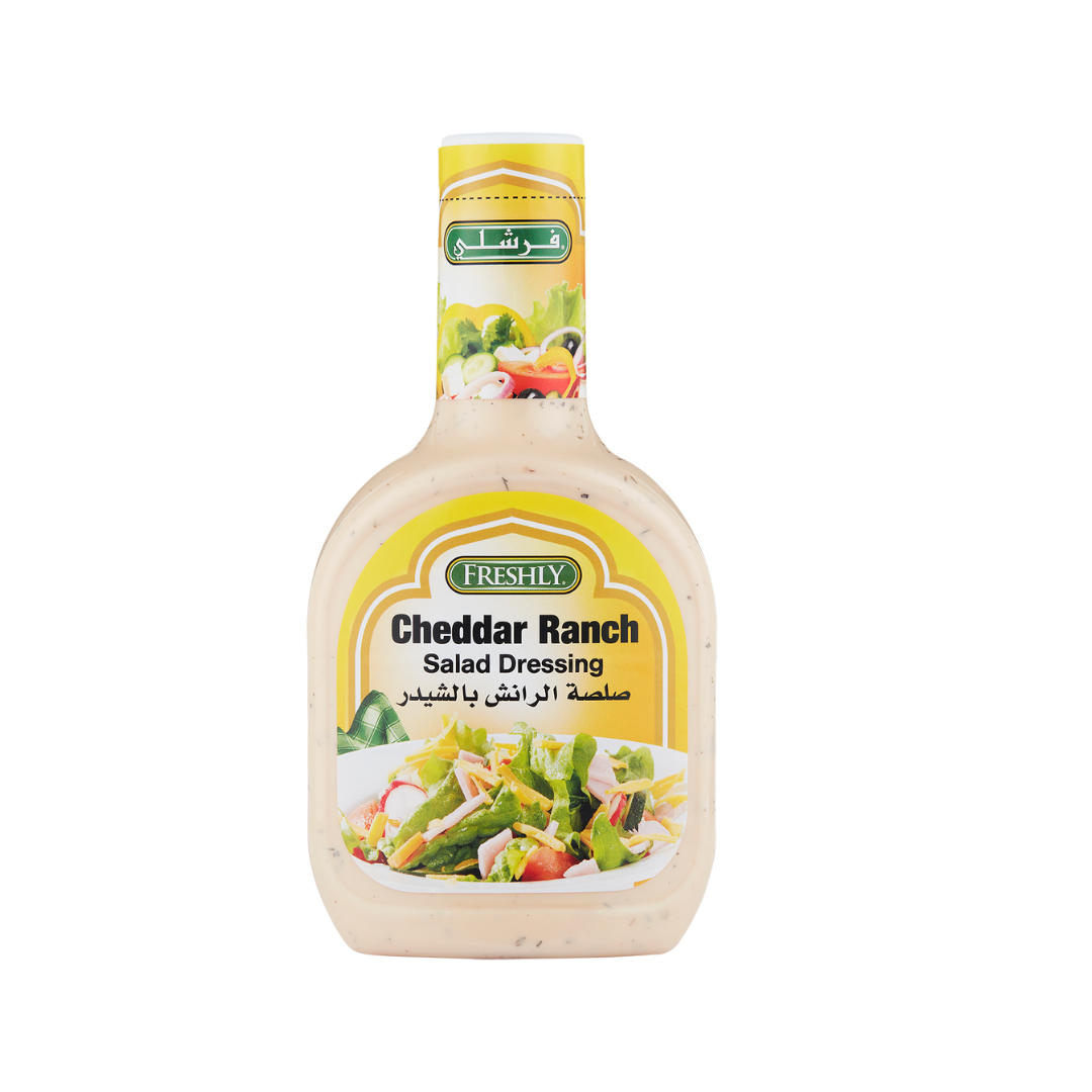 Freshly Cheddar Ranch Salad Dressing – Box Of 12 Pcs – 16oz