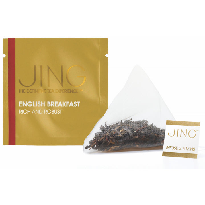 Jing Tea -English Breakfast Tea 600 TB – Box of 6 Pieces – 100 Packets