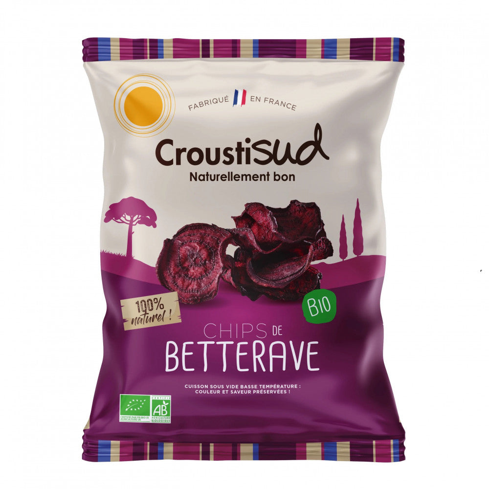 CROUSTISUD - BEETROOT CHIPS FRENCH - 70G
