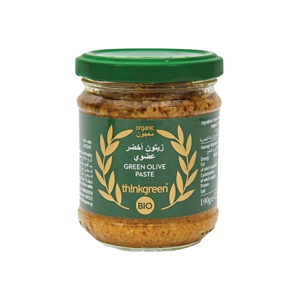 Thinkgreen - Organic green olive paste